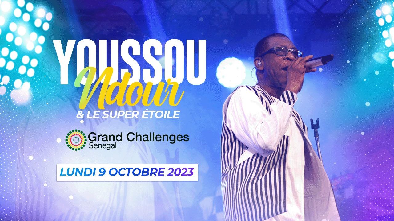 Youssou Ndour & Super Etoile : Concert "Grand Challenges Sénégal
