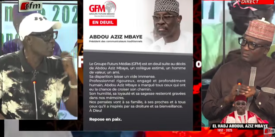 Plateau spécial : Hommage à Abdou Aziz Mbaye